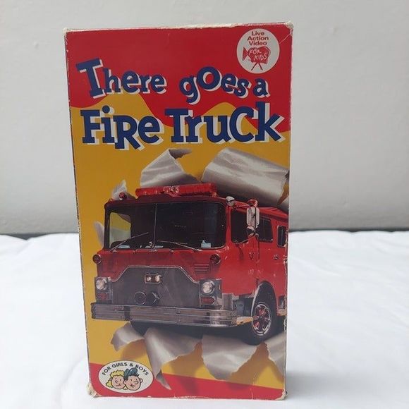 Kid Vision | Media | There Goes A Fire Truck Vhs Tape Kid Vision 993 ...